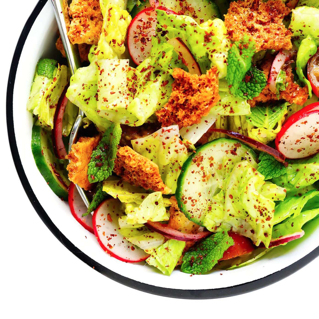 Lebanese Lemon and Pomegranate Fattoush Salad – Seven Barrels