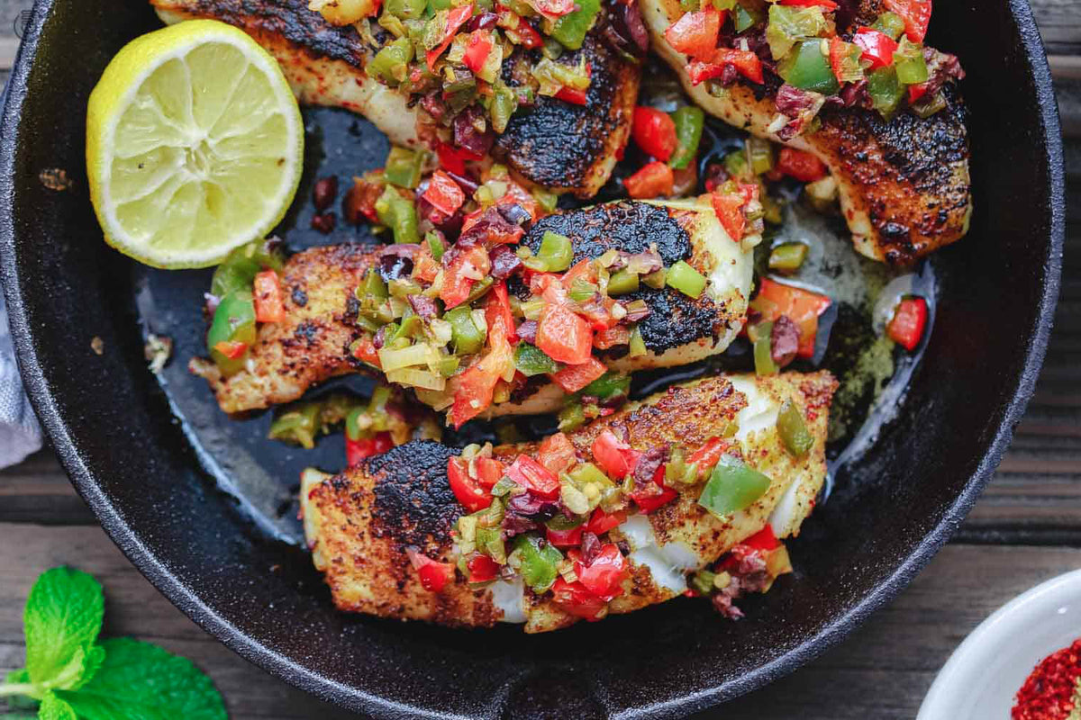 Pan-Seared Sea Bass – Seven Barrels