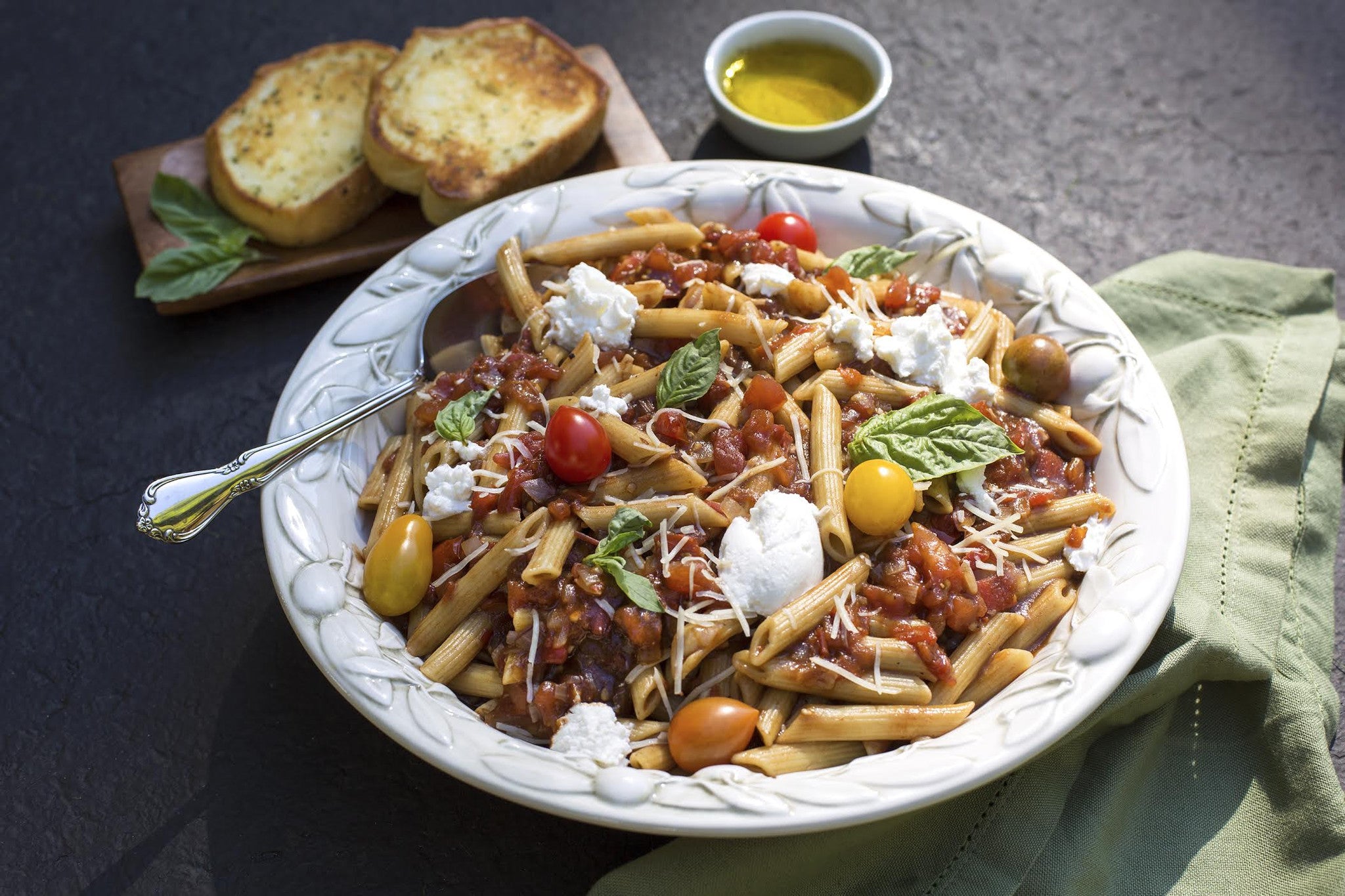 Balsamic Tomato-Basil Pasta – Seven Barrels