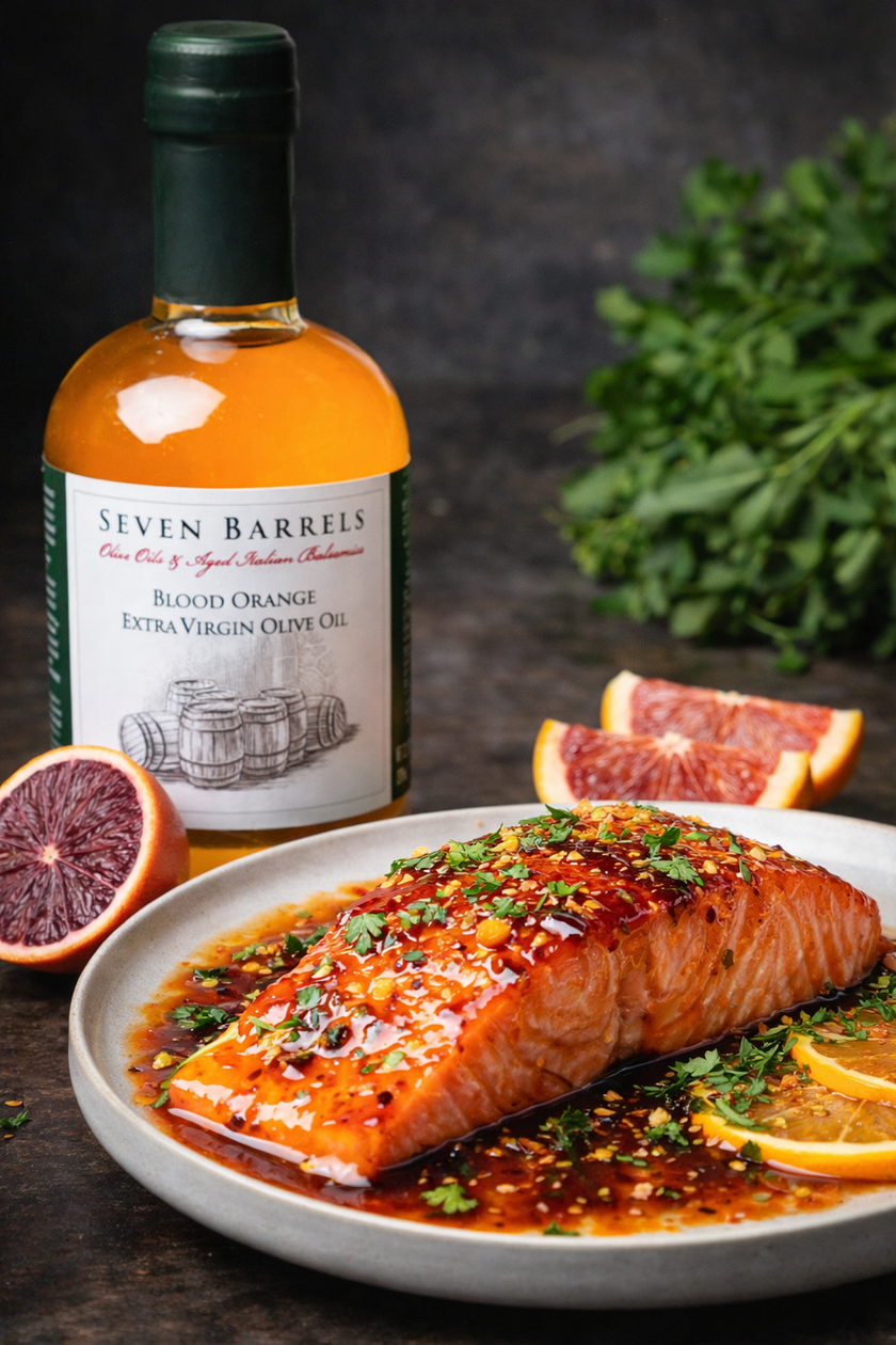 Blood Orange Glazed Salmon Recipe | Easy Gourmet Salmon – Seven Barrels