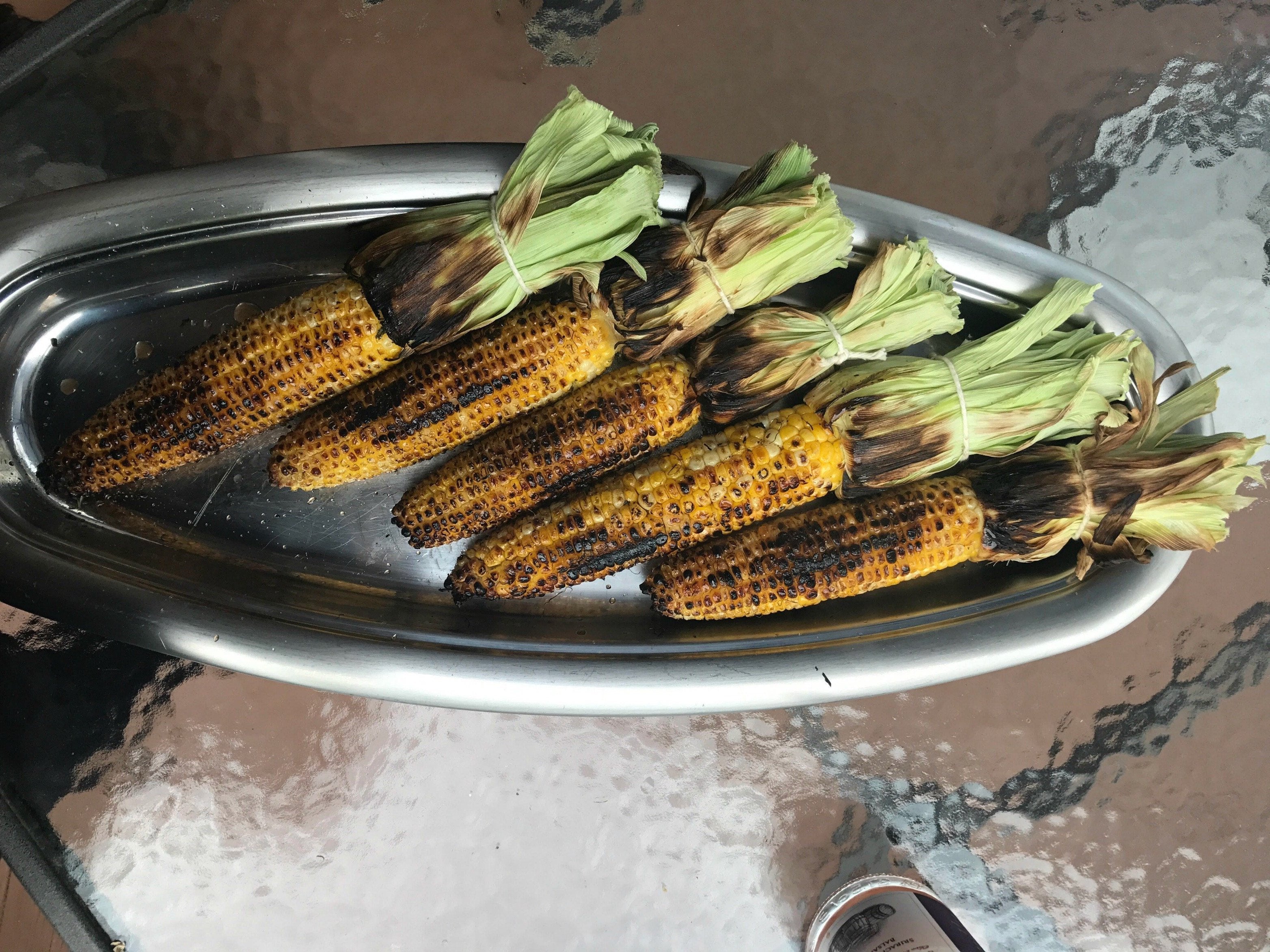Roasted Corn on the Cob – Seven Barrels