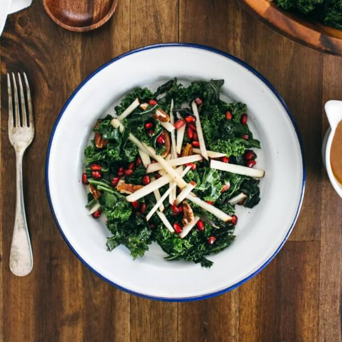 Kale Pomegranate Salad – Seven Barrels