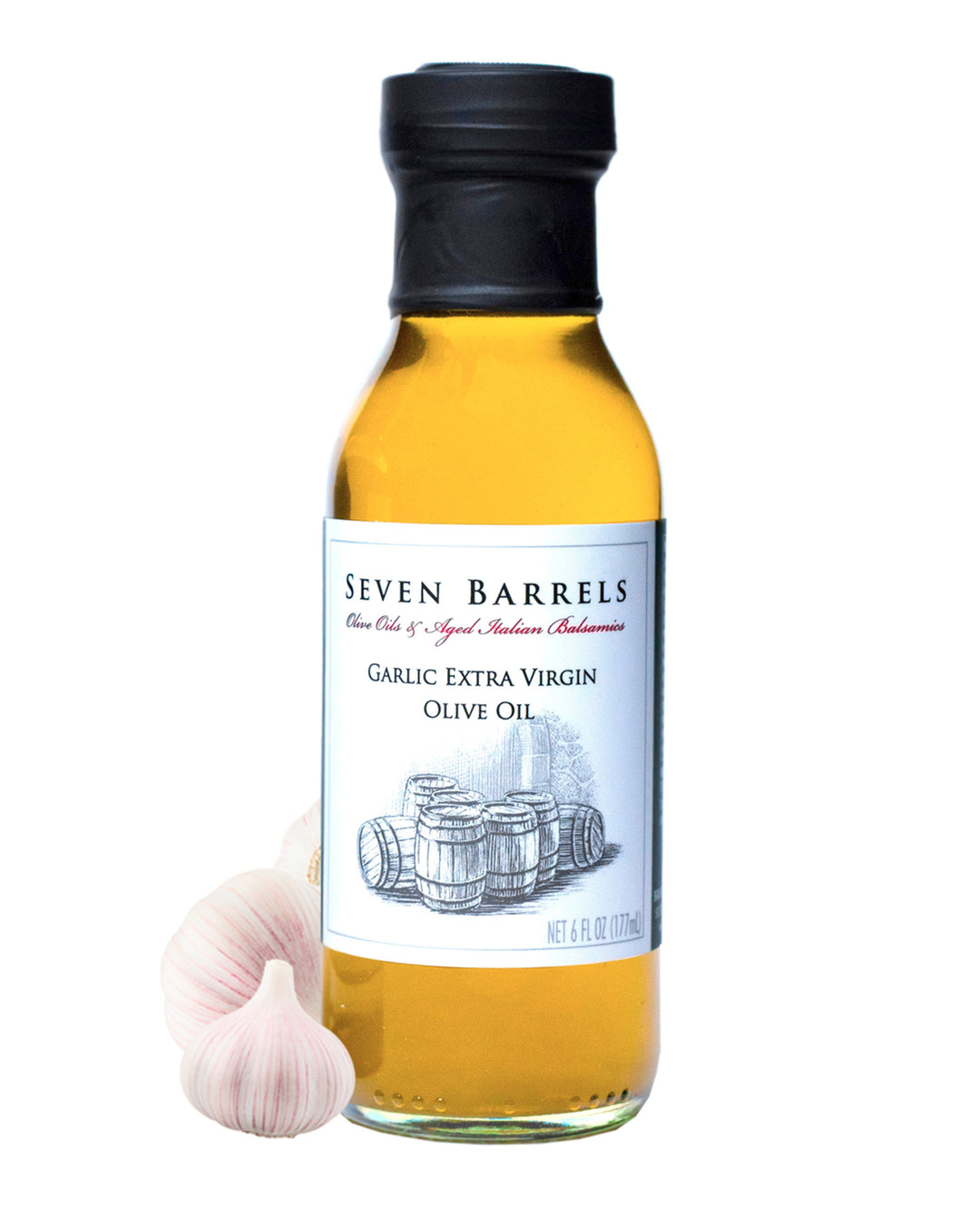 Garlic Extra Virgin Olive Oil – Seven Barrels