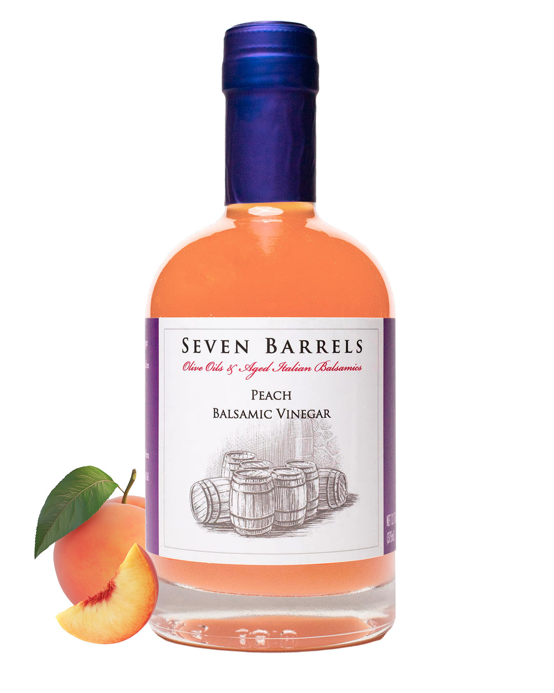 Peach Balsamic Vinegar – Seven Barrels